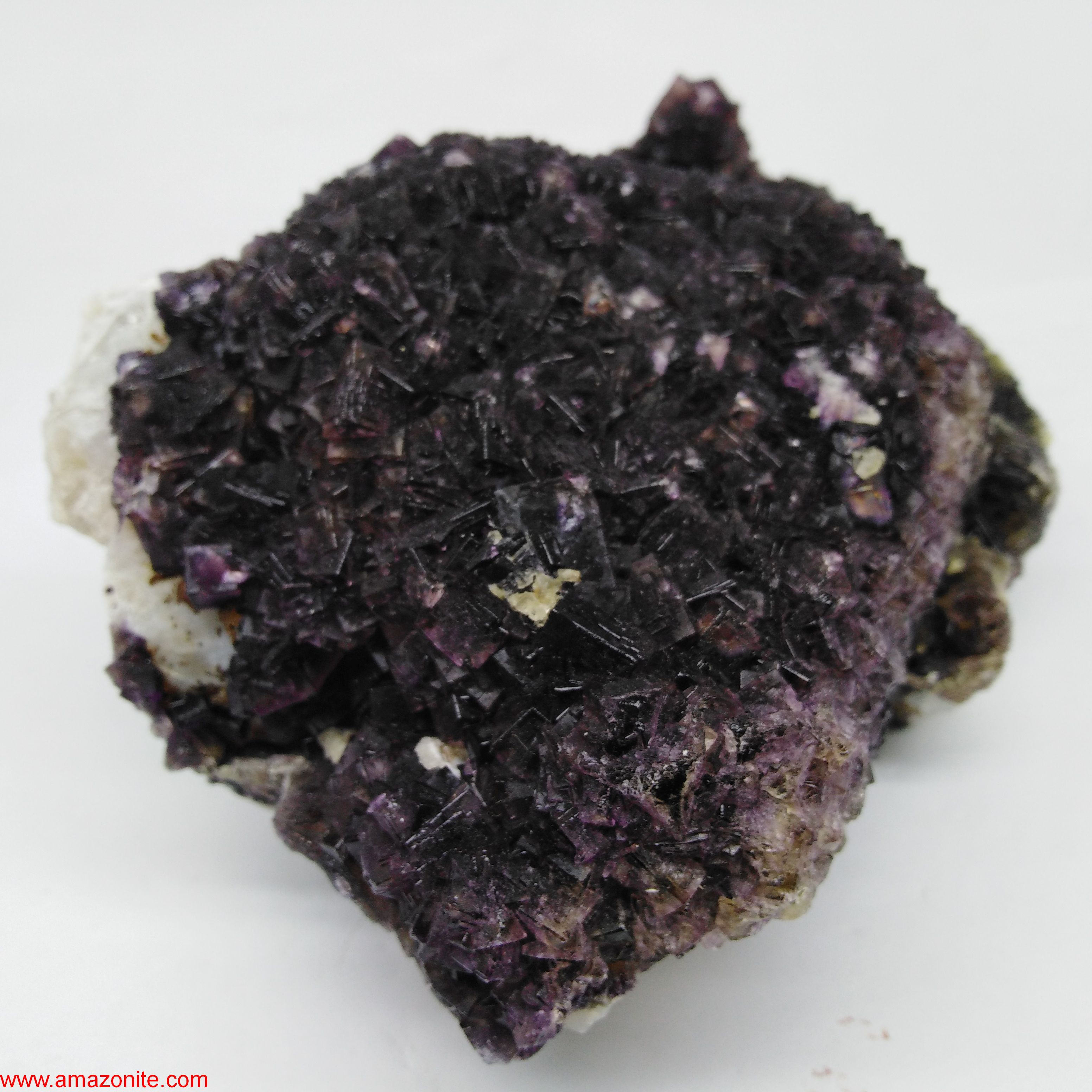 Dark Purple Fluorite Mineral Specimen From Namaqualand » amazonite.com