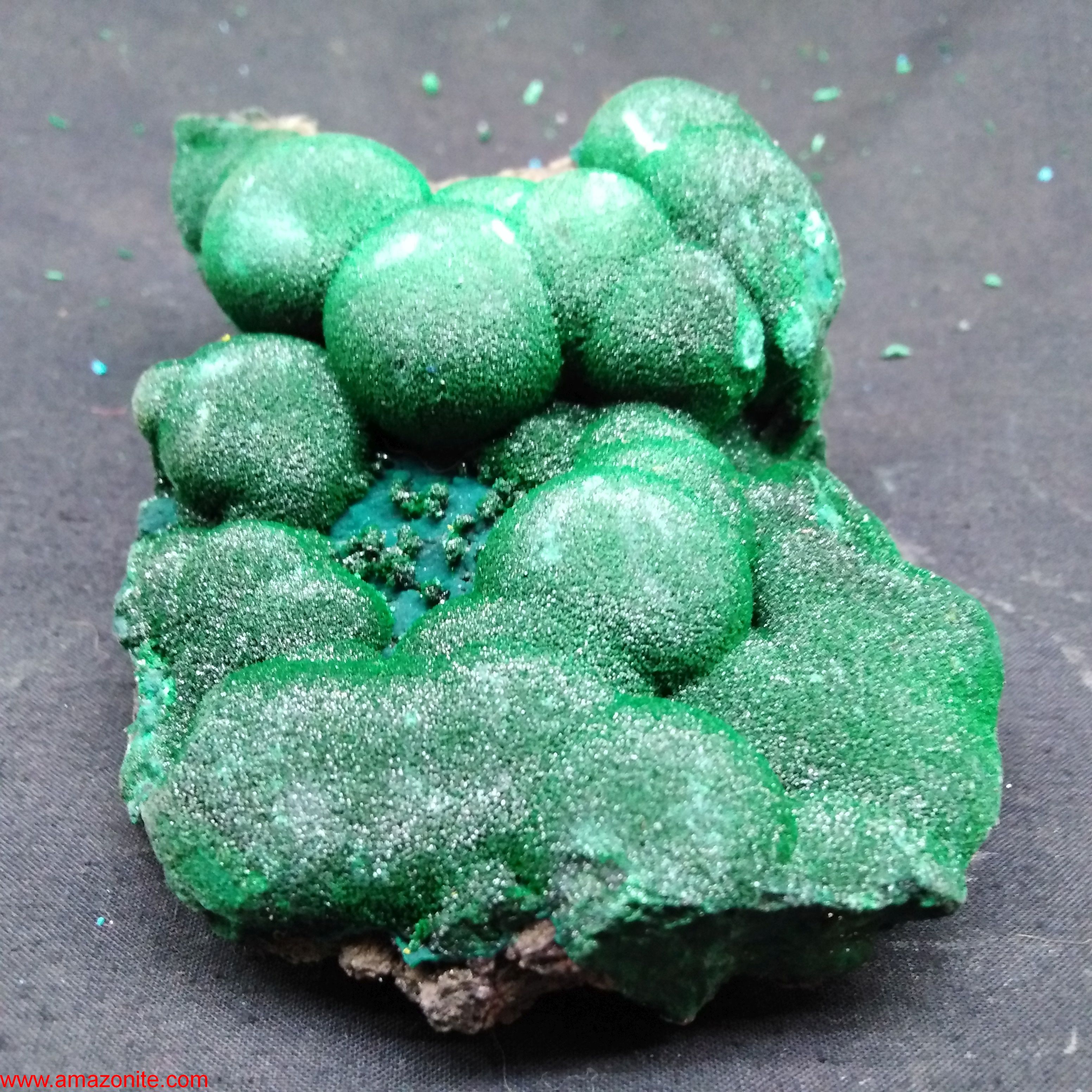Botryoidal Malachite Mineral Specimen From Congo » amazonite.com